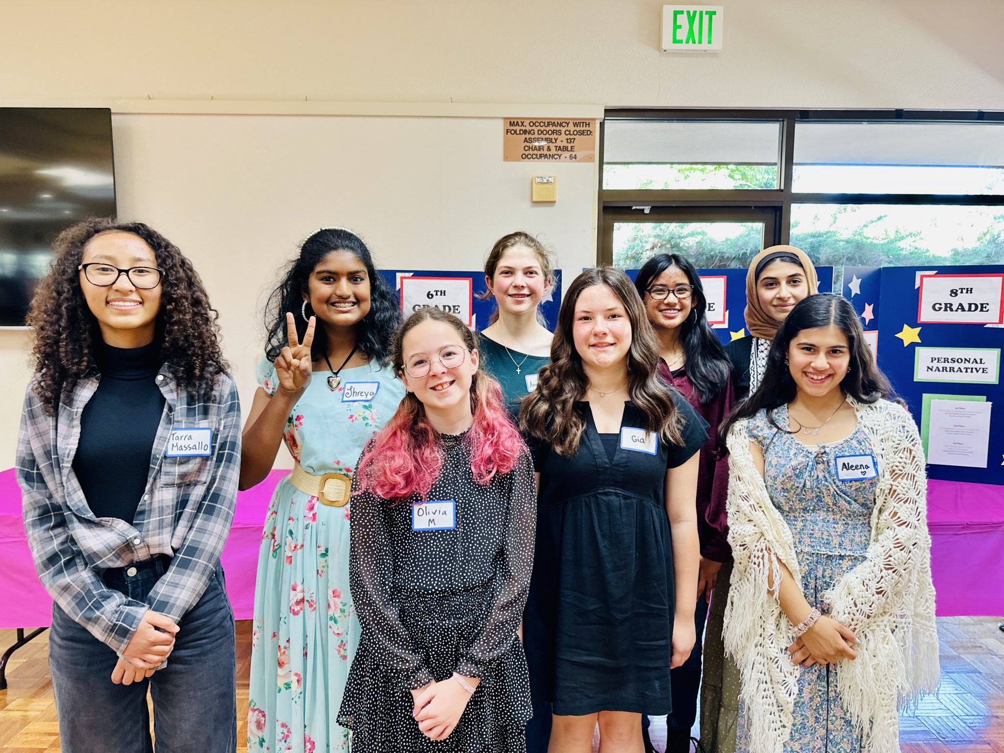 Winners of the 2024 Young Writers Contest